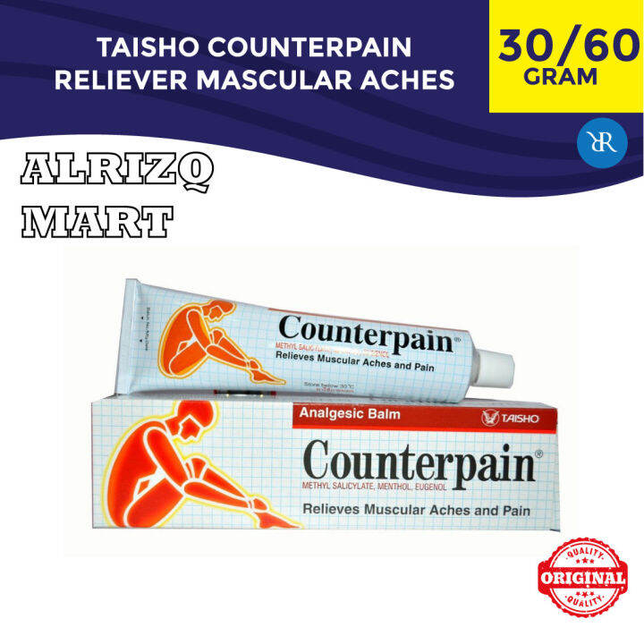 Taisho Counterpain Relieves Muscular Aches And Pain (60g&30g) | Lazada