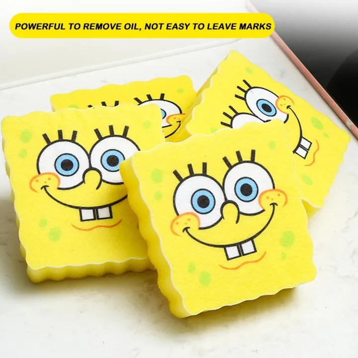 SpongeBob SquarePants Kitchen Wipe Cute Rag Cartoon Dishwashing Remove ...