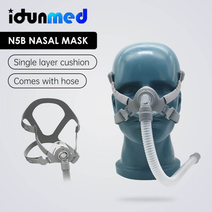 BMC N5B CPAP Mask CPAP Nasal Mask with Headgear Size S/M/L/XL for CPAP ...