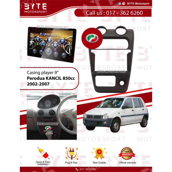 Perodua Kancil 850cc 2002-2007 Soundstream Touch Screen High Definition ...
