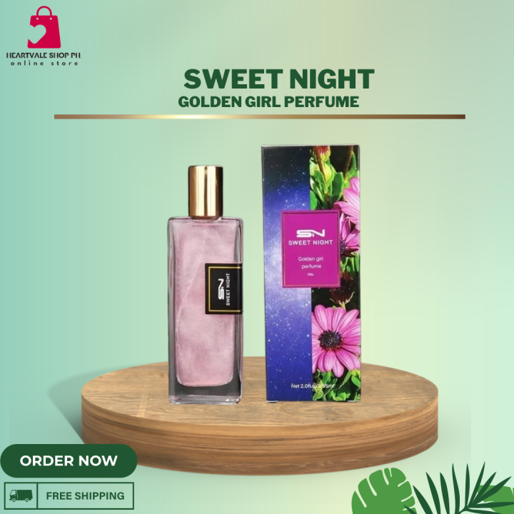 Shine Bright with Sweet Night Golden Girl Shimmer Quicksand Body Mist ...