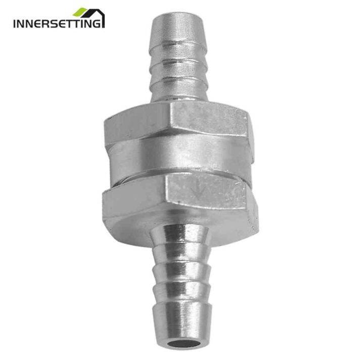 Aluminium Alloy Fuel Non Return Check Valve One Way Petrol Diesel for ...