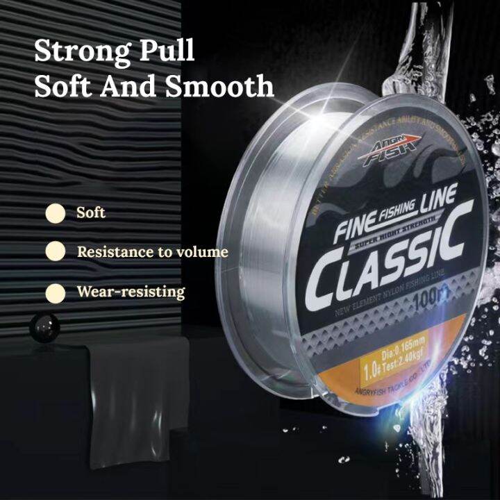 100M Fishing Line 4 Strands Multifilament Super Strong Braided Wire ...