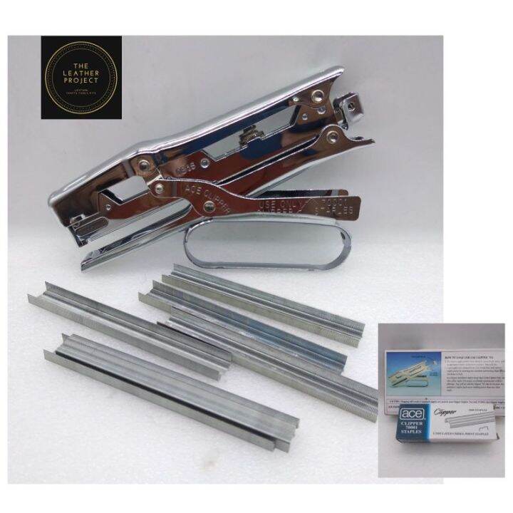 Ace Clipper & Chisel Point Staples Combo Package The Leather Project II ...