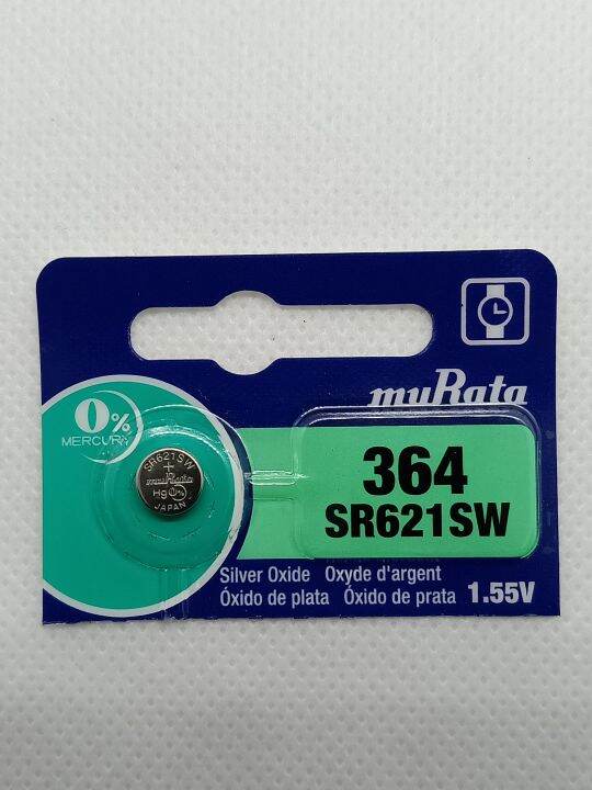 Original Murata SR621SW/364 Battery Silver Oxide (1PC) (New Name for ...