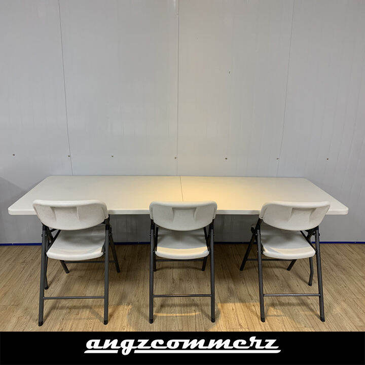 Multi Purpose Folding Table 152 cm x 75 cm x 74 cm Steel F | Lazada ...