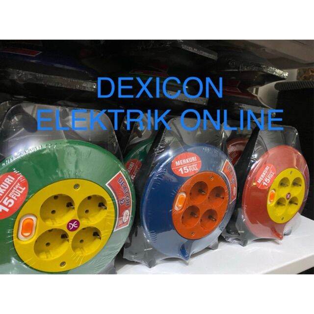 Box kabel merkuri/kabel roll 15 meter/gulungan kabel/stop kontak murah ...
