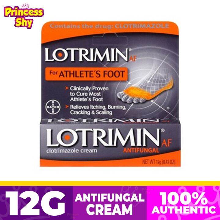 Lotrimin AF Antifungal for Athlete's Foot Cream 0.42 oz 12g | Lazada PH