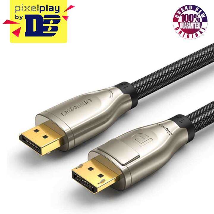 UGREEN DP 1.4 Male To Male Cable 1M (Black) (DP112/60842) | Lazada PH