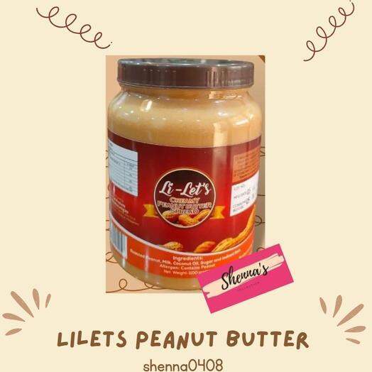 Lilets Creamy Peanut Butter 1100 kilo / Li-lets / Lilet / Li-let / Li ...
