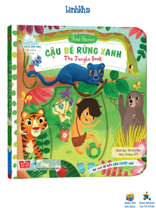Sách Chuyển Động - Cậu Bé Rừng Xanh - First stories - The Jungle book ...