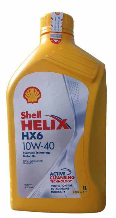 Oli Shell Helix HX6 10W-40 | HX6 1 Liter | Lazada Indonesia