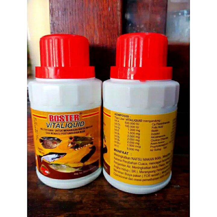 BOSTER VITALIQUID 100 ML Vita Liquid Vitamin Multivitamin Cair untuk ...