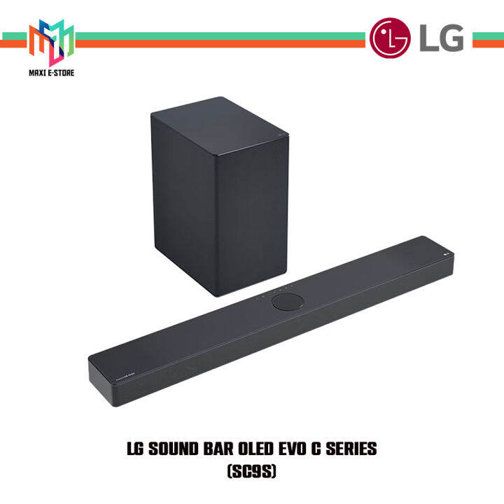 LG Sound Bar C SC9S Perfect Matching for OLED Evo C Series TV with WOW ...