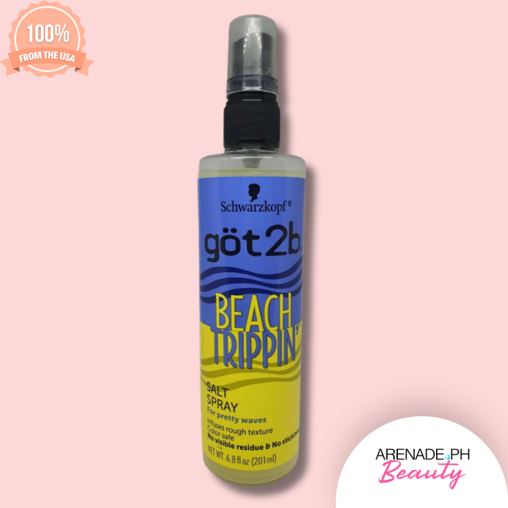 Schwarzkopf Got2b Beach Trippin Salt Spray For Pretty Waves 6.8 fl oz ...