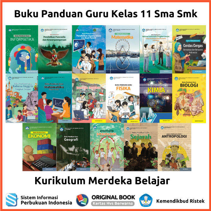 Buku Panduan Guru Kelas 11 SMA/SMK Kurikulum Merdeka Belajar Mengajar Kls 2 XI Paket Pegangan ...