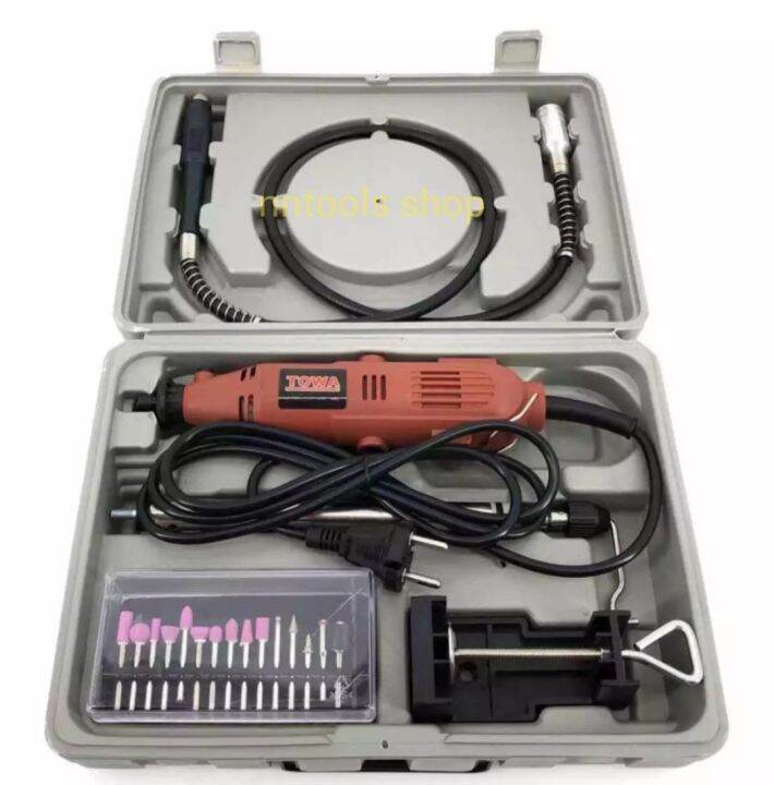 TOWA เครื่องเจียร์ มินิ แกะสลัก HG3 เจียร์สายอ่อน ปรับความเร็วได้ 6 ระดับ ส่งด่วน ส่งไว | Lazada ...