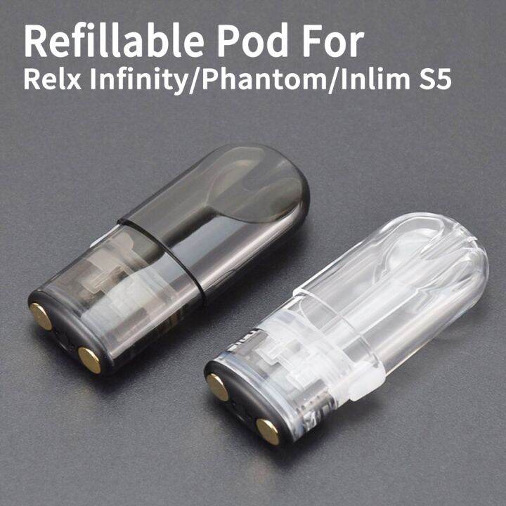 Juice Refillable Cartridge Pods for Relx Infinity/Phantom 5th Gen/Inlim ...