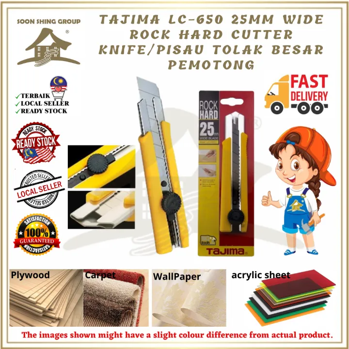 TAJIMA LC-650 25mm Wide Rock Hard Cutter Knife | Lazada