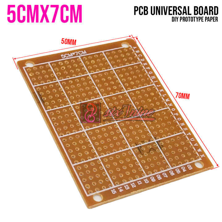 5CM X 7CM PCB Universal Board DIY Prototype Paper | Lazada PH