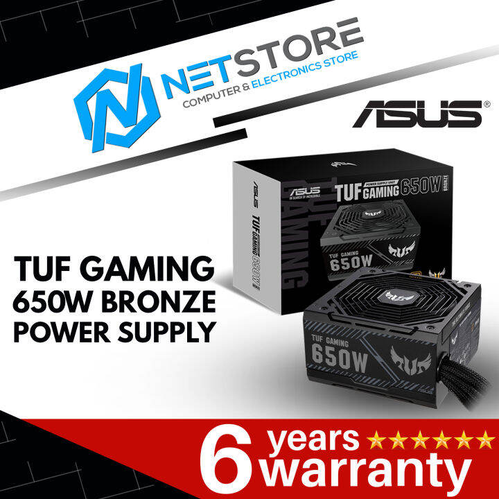 ASUS TUF GAMING 650W BRONZE POWER SUPPLY - TUF-GAMING-650B | Lazada