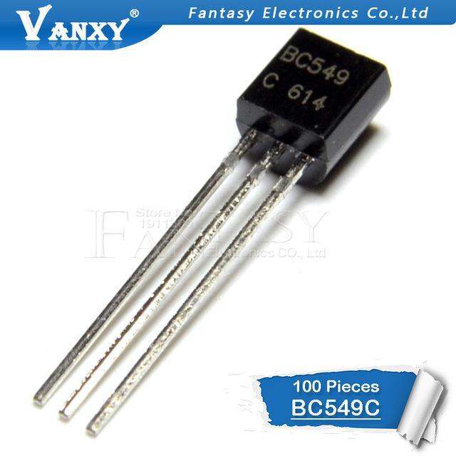 100PCS BC549C TO-92 BC549 TO92 549C 0.1A 30V Transistor New Original ...