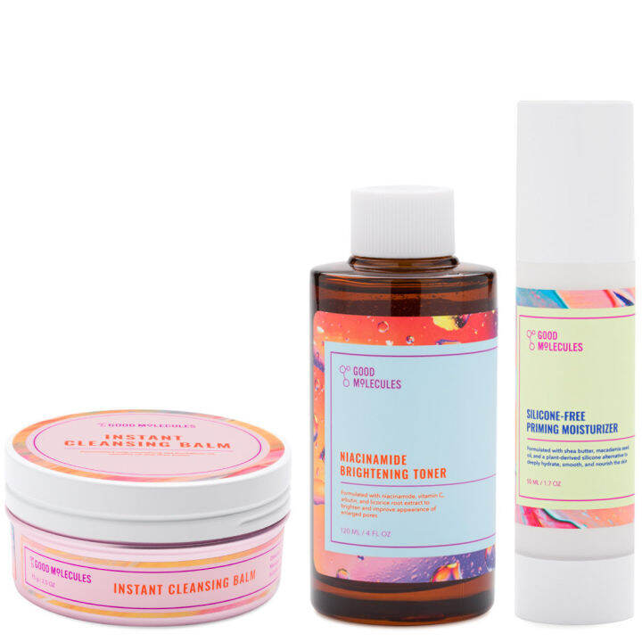 GOOD MOLECULES Cleanse, Tone & Moisturize Bundle | Lazada.co.th