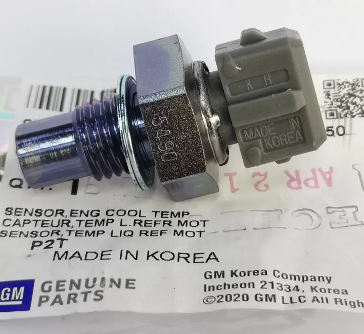 GM Engine Coolant Sensor for Chevrolet Aveo 1.2L / Chevrolet Spark PN ...