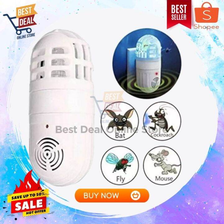 ORIGINAL Atomic Zapper Mosquito Killer New Ultrasonic Insect Repellent ...