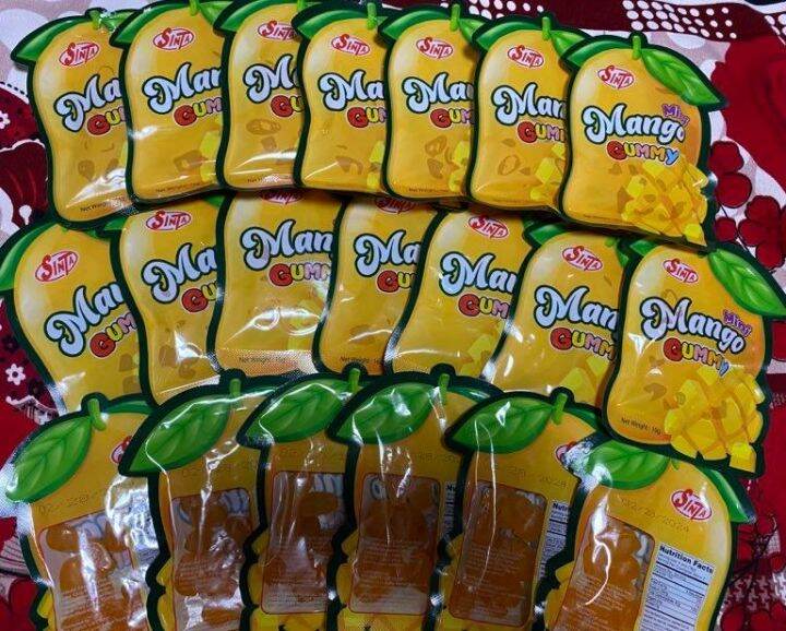 Original Taste Mango Gummy 20 sachet in a box - Lootbags Filler, Party ...
