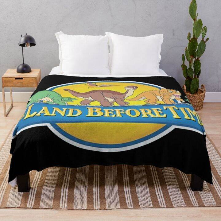 THE LAND BEFORE TIME UNCH Throw Blanket Stuffed Blankets Big Thick ...