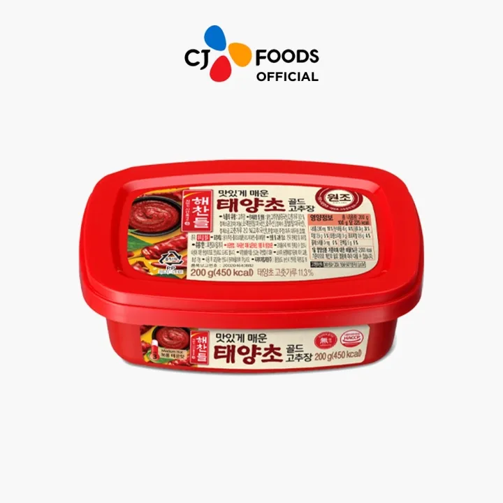 hnxf CJ HAECHANDLE Gochujang (Hot Pepper Paste) 200G | Lazada PH