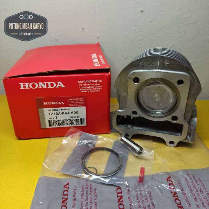 Silinder Blok Cylinder Block Mesin Piston Seher Honda Beat POP K44 ...