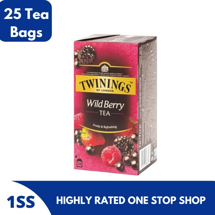 Twinings Wild Berry Tea, 25 Tea Bags | Lazada PH