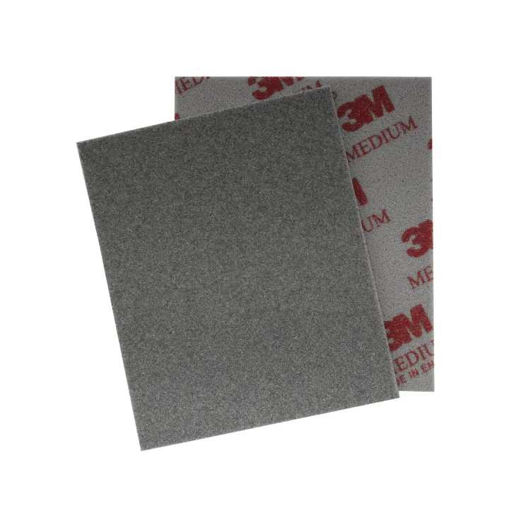 3M Softback ฟองน้ำขัดอะลูมิเนียมออกไซด์แผ่นขัด4-1/2นิ้ว X 5-1/2นิ้ว ...