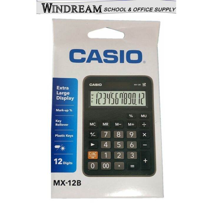 Casio Mx-12b and Mz12s desktop calculator | Lazada PH