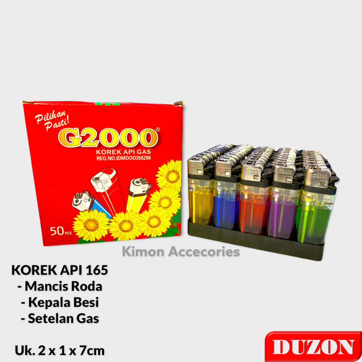 MANCIS API G2000 165 MANCIS RODA KOREK API SETELAN GAS KOREK ROKOK ...