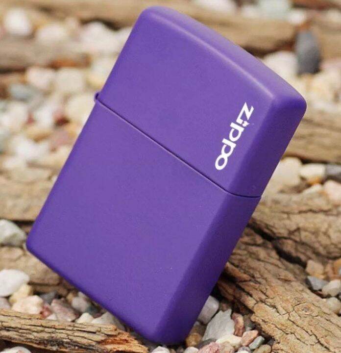 korek api (zippo) korekapi unik dan jadul korek antik warna ungu bisa ...