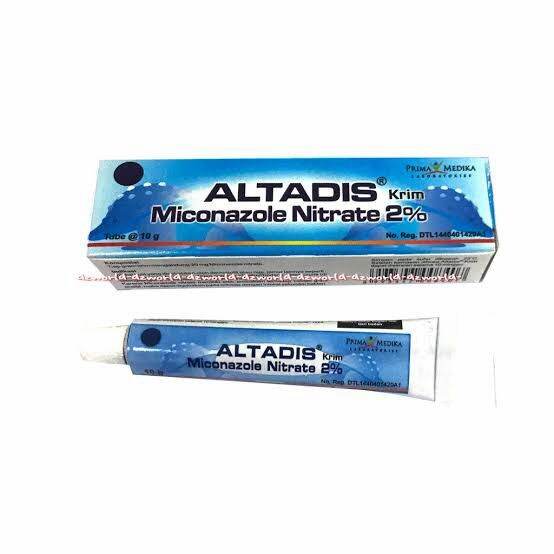 Altadis Miconazole Krim - Obat Gatal,Kudis,Kurab,Panu | Lazada Indonesia