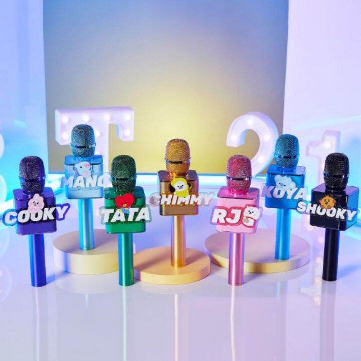 Bt21 Tata Cooky Chimmy Rj Mang Shooky Koya Cartoon Kawaii Bluetooth ...