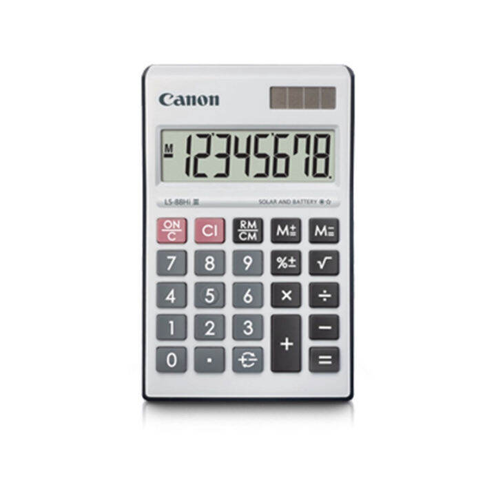 Canon Electronic Calculator LS-120HI LS-88HI Desktop 12 8 Digit Large ...