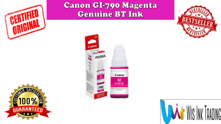Canon GI-790 Magenta Original Ink Cartridge | Lazada PH