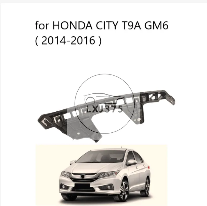 1 * คู่HONDA CITYฉากยึดไฟหน้าสนับสนุนกันชนหน้าบนคาน/ไฟหน้าขายึดสำหรับ ...