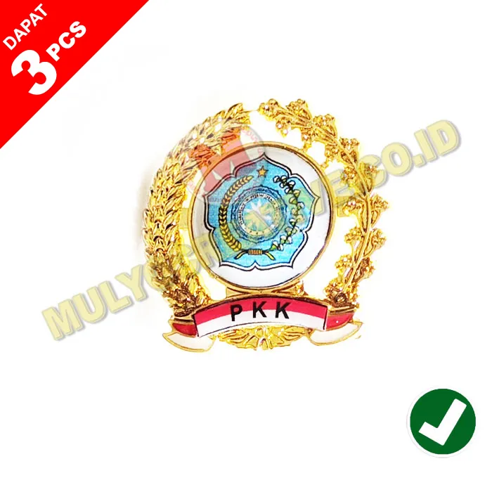Pin Logo PKK - Pin PKK Perangkat Desa Pemberdayaan Kesejahteraan ...