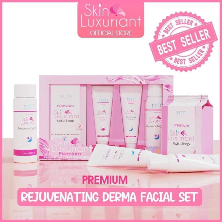 Original Skin Luxuriant Rejuvenating Derma Facial Set 4in1 By Jmm