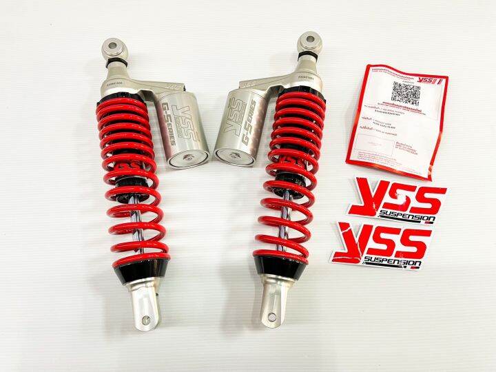 โช้คหลัง (YSS) GAS ECO LINE G-PLUS L30 HO PCX 160 21 BLACK RED HT **ของแท้มีใบรับประกัน ...