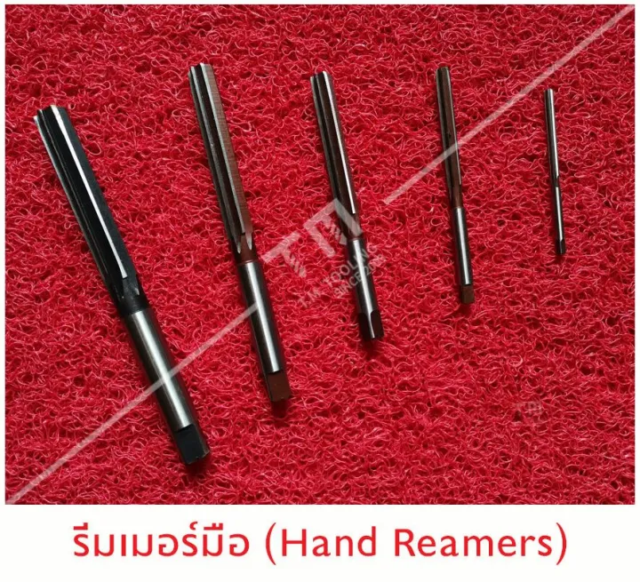 รีมเมอร์มือ (Hand Reamers) รีมเมอร์ฟันตรง ดอกคว้าน งานเหล็ก ขนาด 2.5 ...