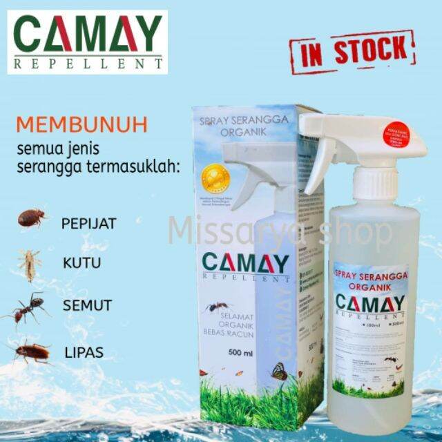 CAMAY - SPRAY SERANGGA LIPAS | SEMUT | LALAT | KUTU | ANAI-ANAI | ULAT ...