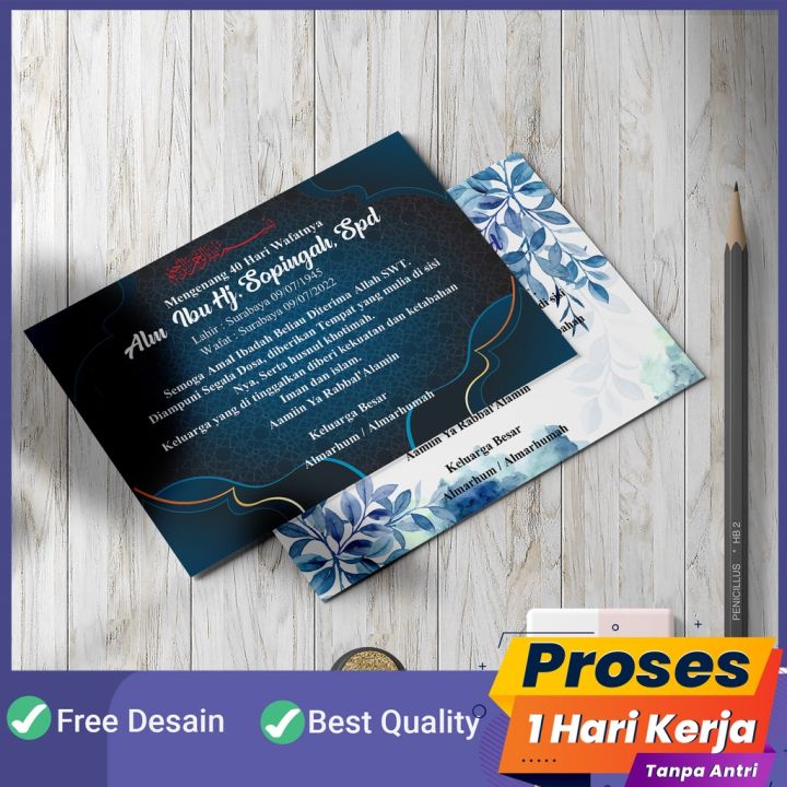 50 PCS Stiker Ucapan Tahlilan - Kartu Ucapan Mengenang Wafatnya Kartu ... 50 PCS Stiker Ucapan Tahlilan - Kartu Ucapan Mengenang Wafatnya Kartu ...