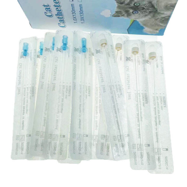 Feline Cat Urinary Catheter Urethra Urine Luer Stone Pass Tube Stylet ...